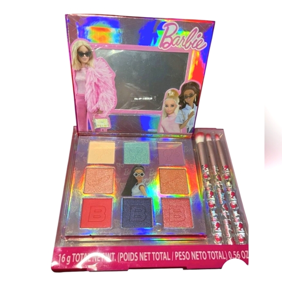 Barbie | Makeup | Barbie Pallet And Brush Set | Poshmark